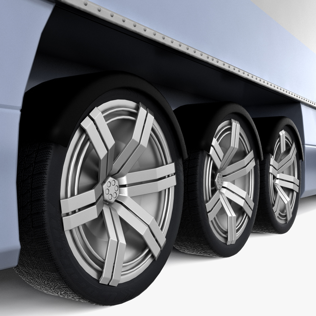 realistic concept truck vision 3d 3ds