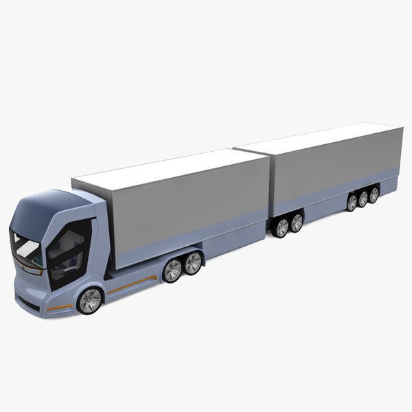 realistic concept truck vision 3d 3ds