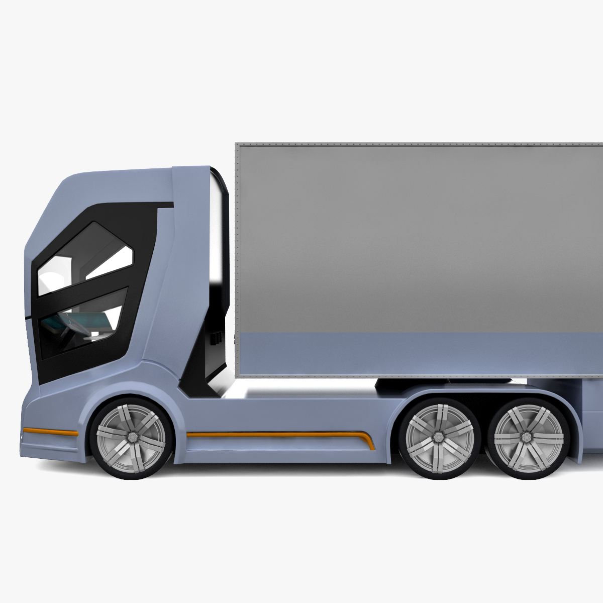 realistic concept truck vision 3d 3ds