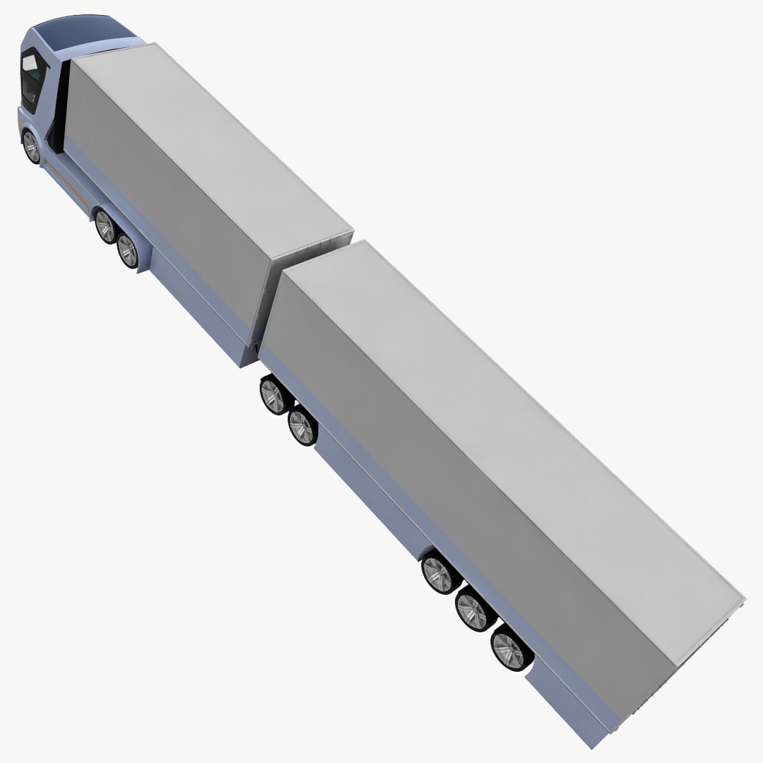 realistic concept truck vision 3d 3ds