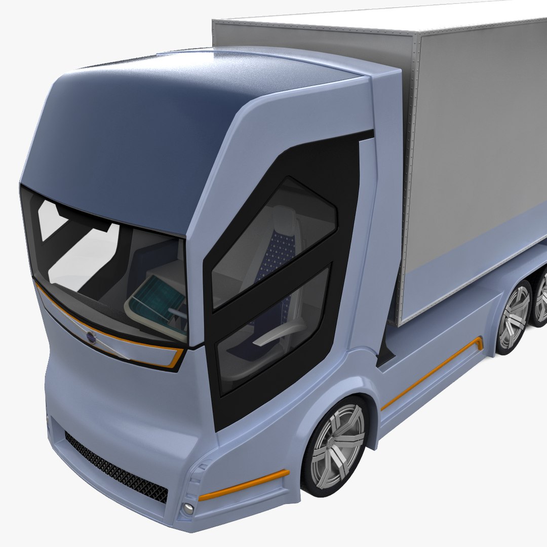 realistic concept truck vision 3d 3ds