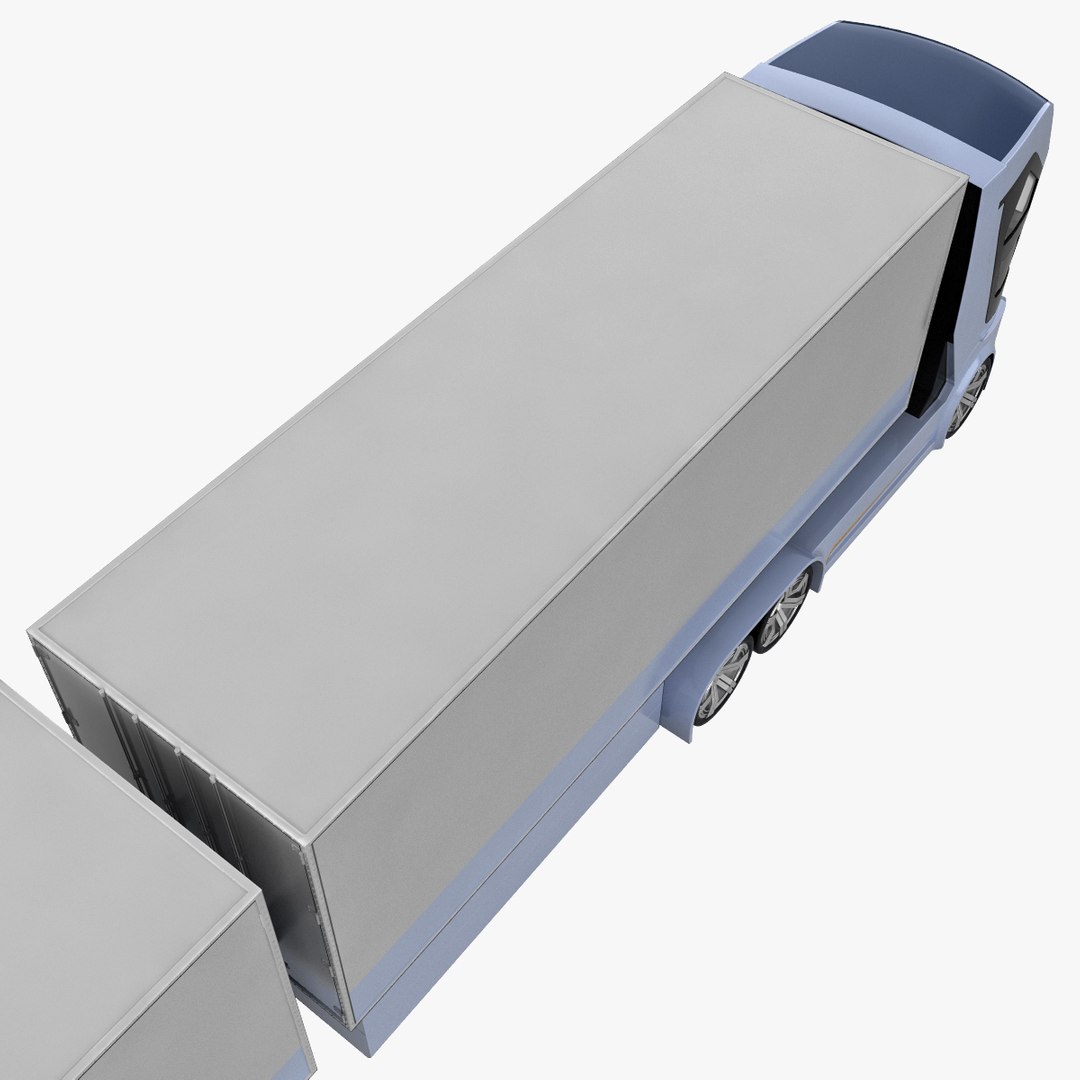 realistic concept truck vision 3d 3ds