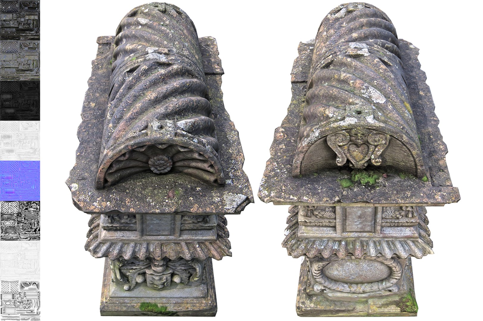 3D Morgan Bale Tomb Model - TurboSquid 1173917