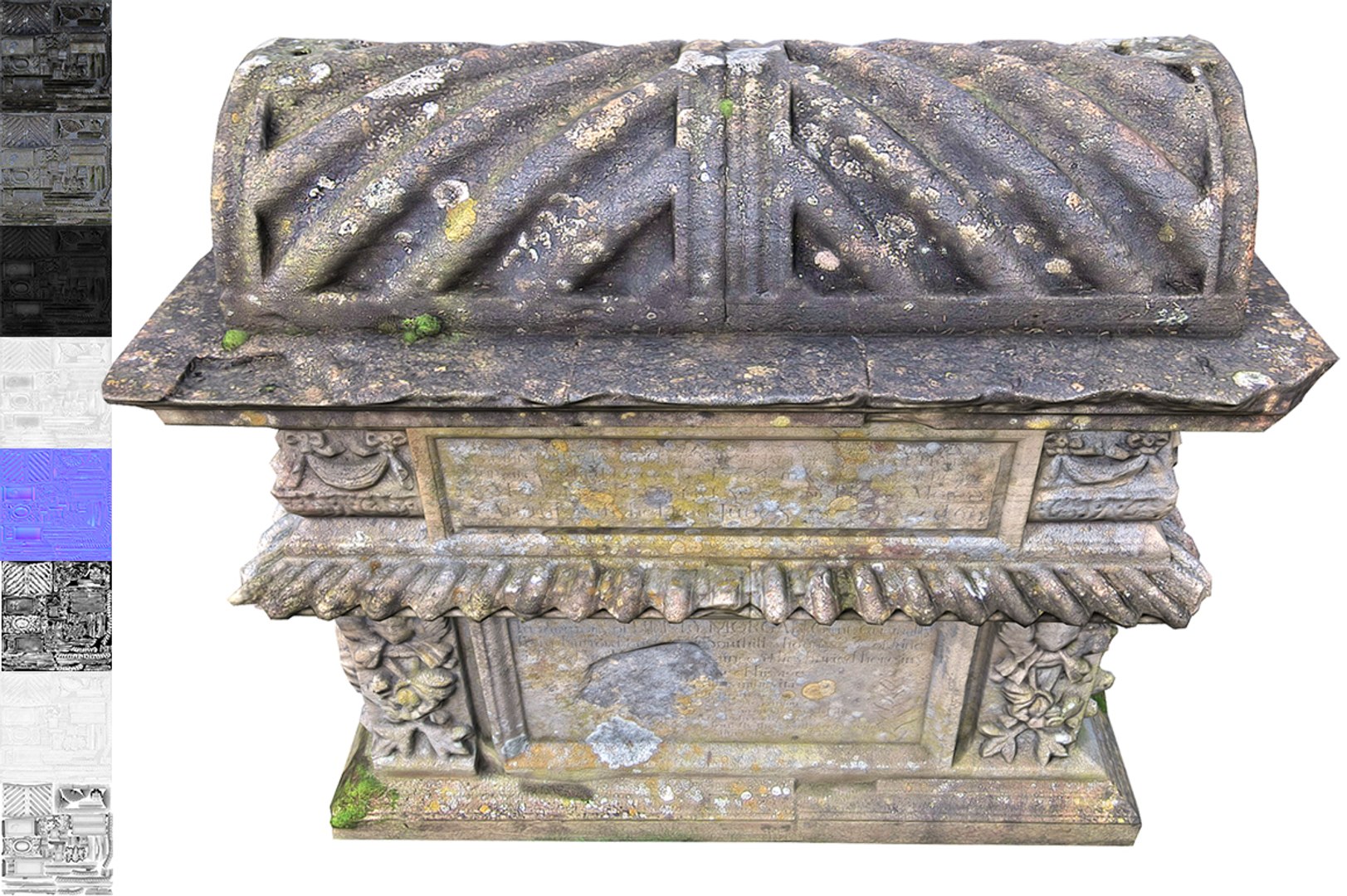 3D Morgan Bale Tomb Model - TurboSquid 1173917