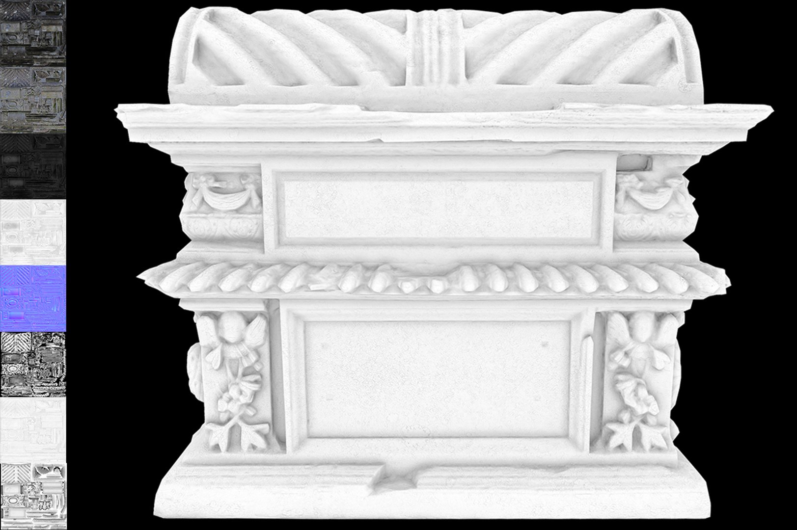 3D morgan bale tomb model - TurboSquid 1173917
