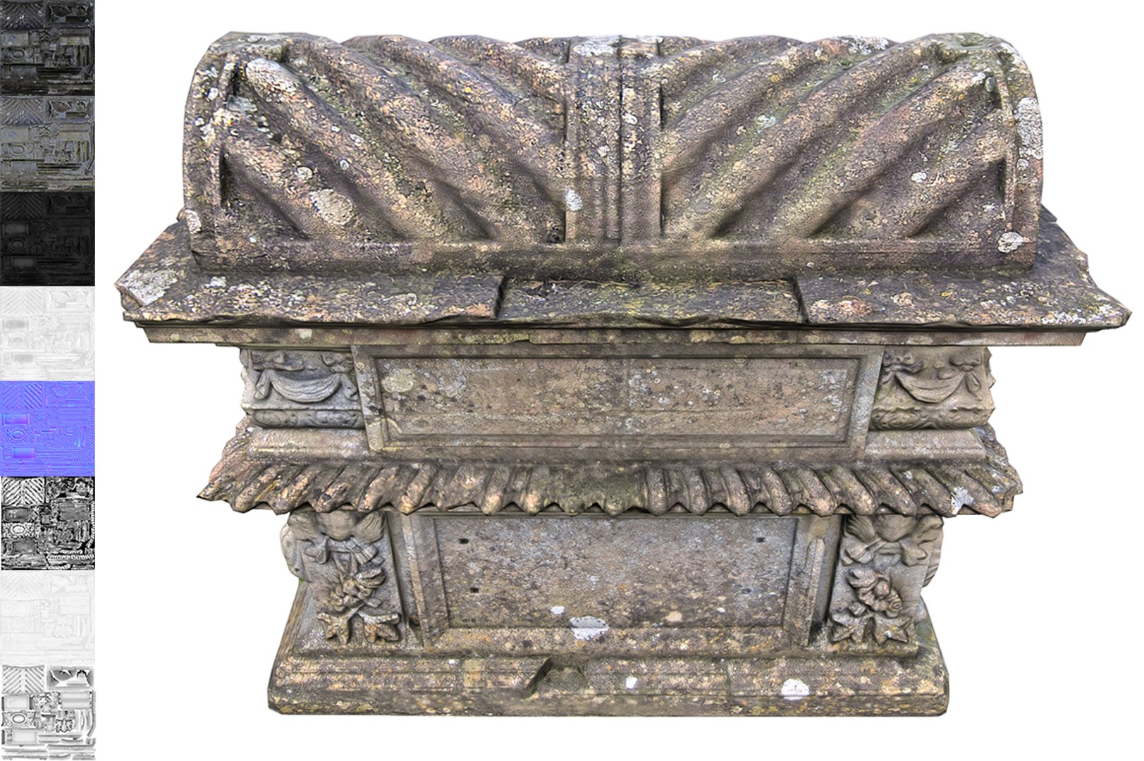 3D Morgan Bale Tomb Model - TurboSquid 1173917