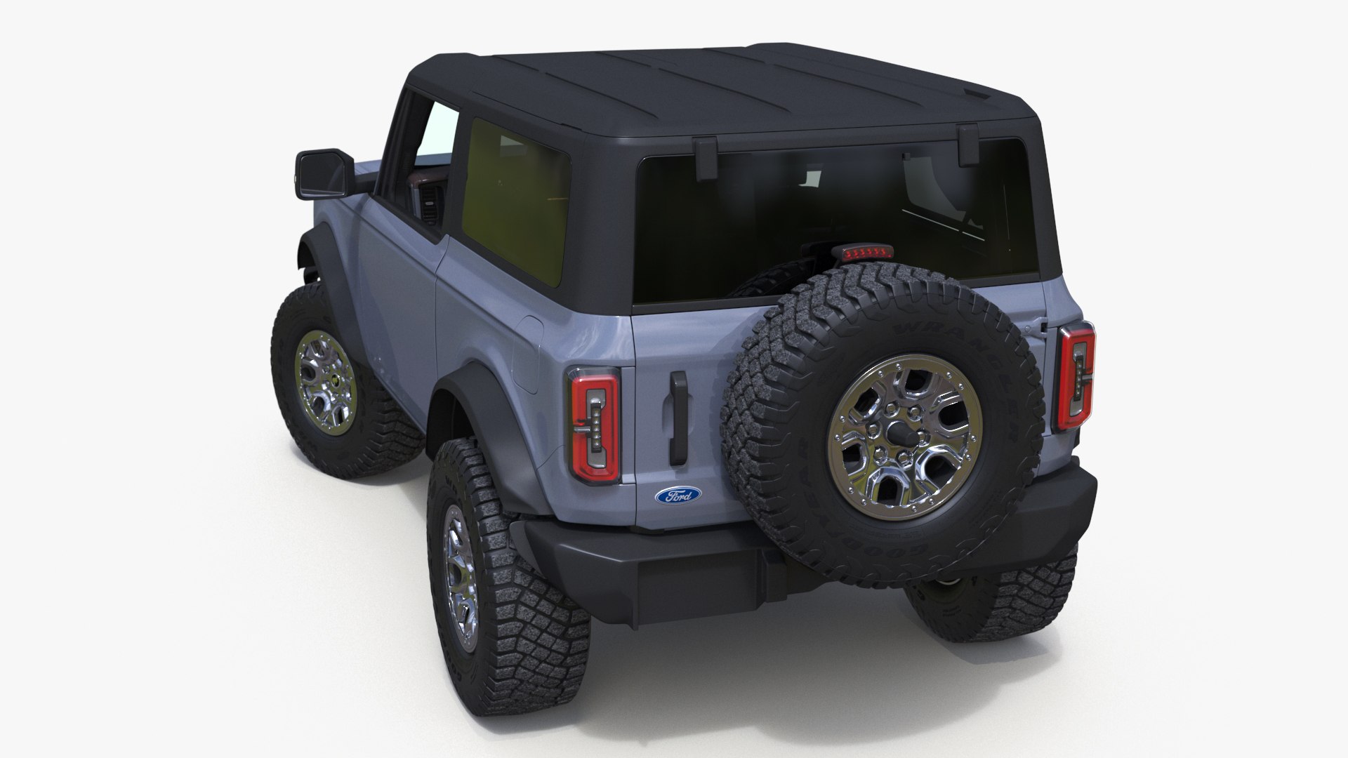 3D Ford Bronco Two Door Off Road SUV Carbonized Gray - TurboSquid 2320959
