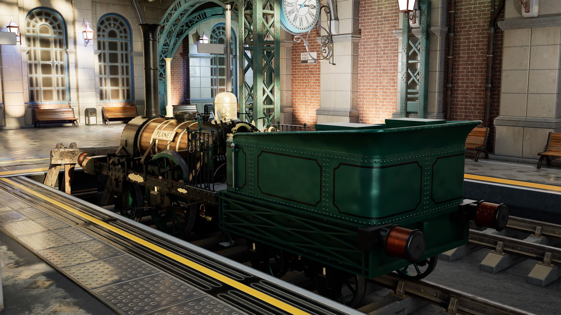 3D Old Locomotive Planet by Robert Stephenson model - TurboSquid 2118322