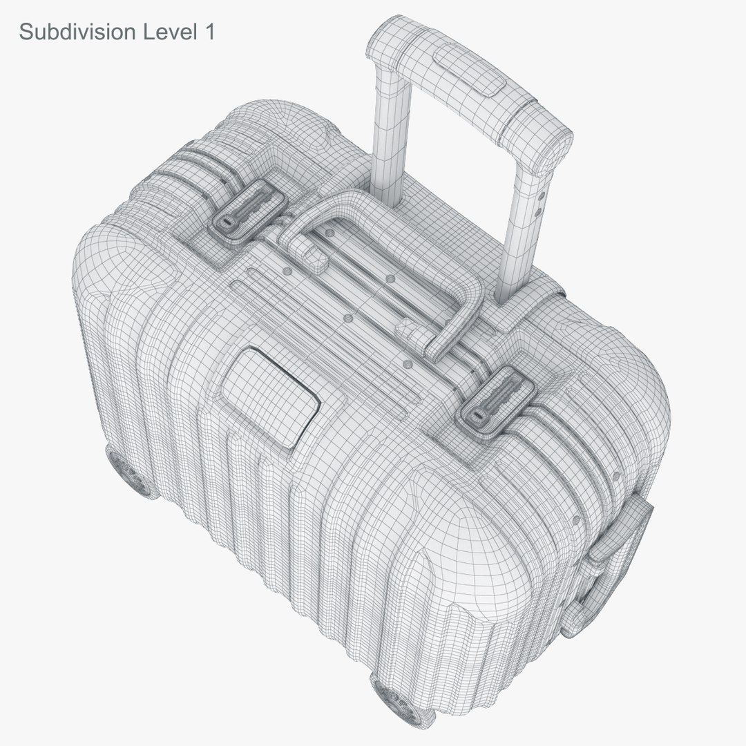 3d Set Bag Suitcase Travel