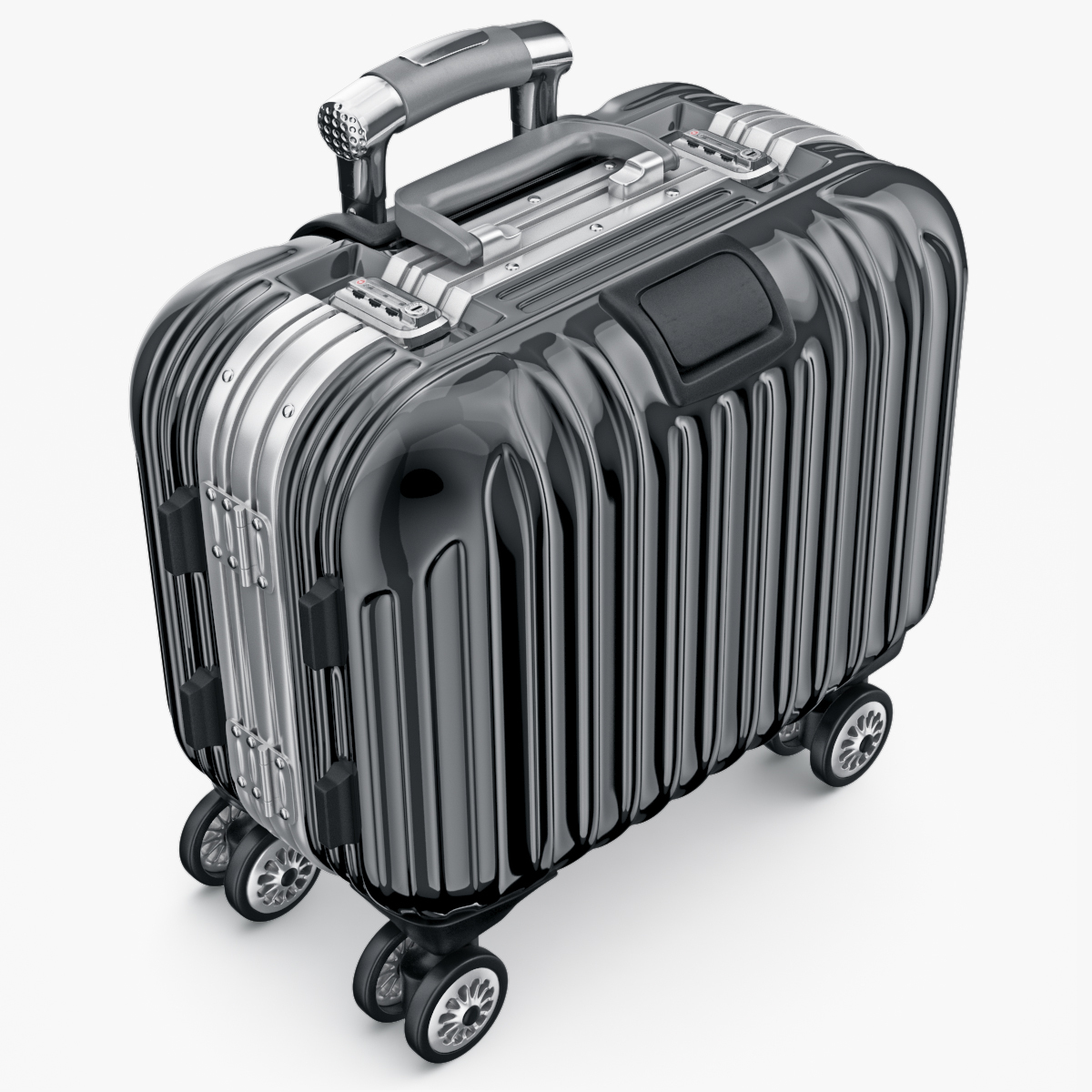 3d set bag suitcase travel