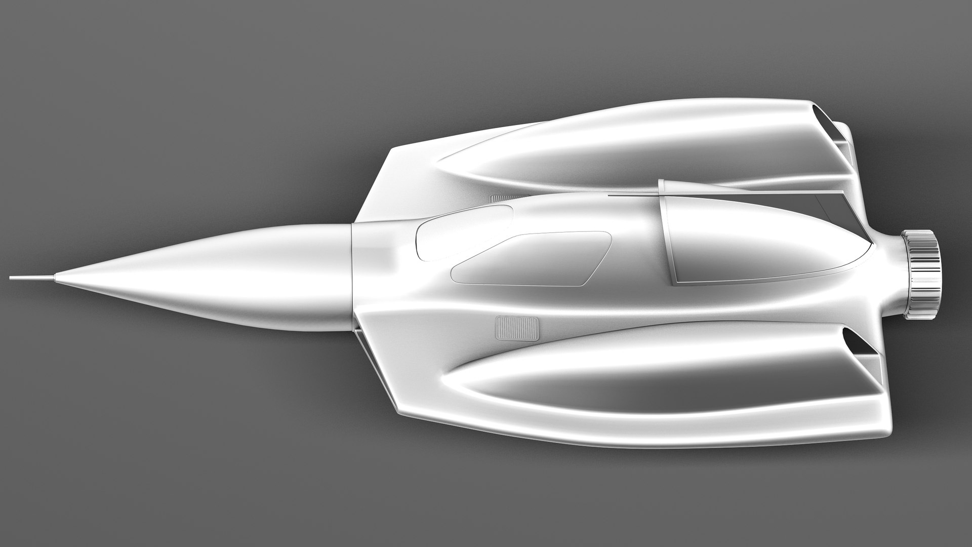 Free Retro Turbo Concept Sonic 3d Model