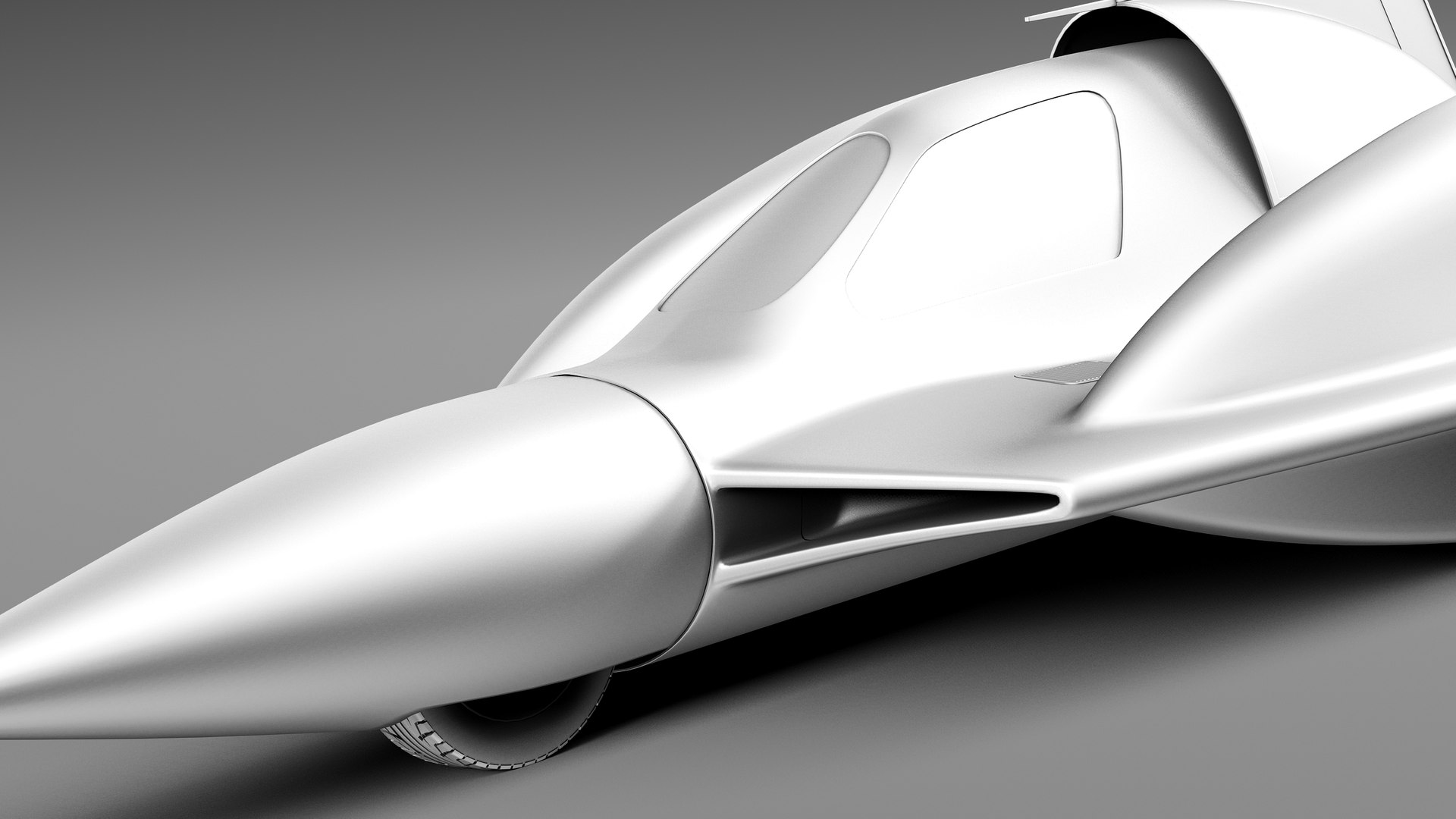 Free Retro Turbo Concept Sonic 3d Model