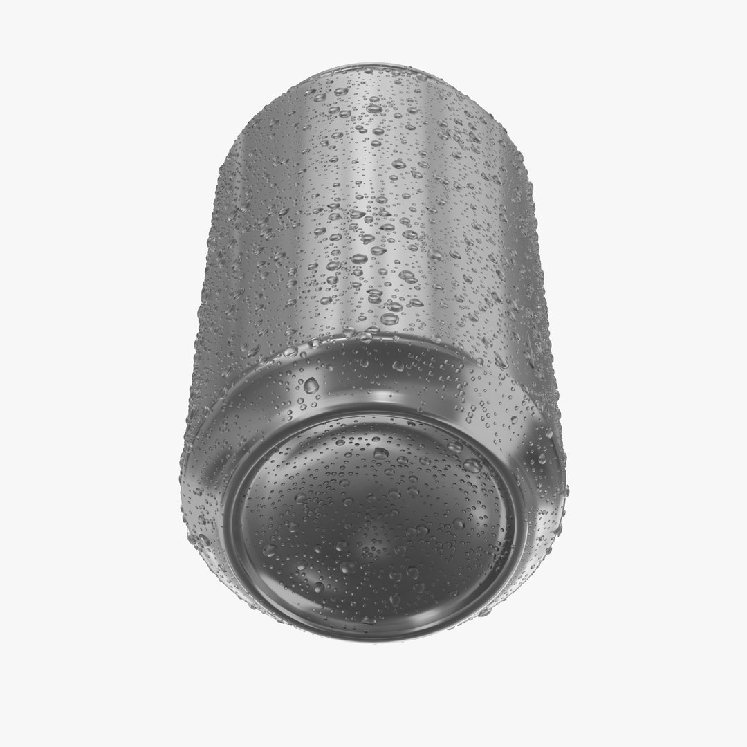 3D 350ml Can Condensation 3D Model - TurboSquid 2139052