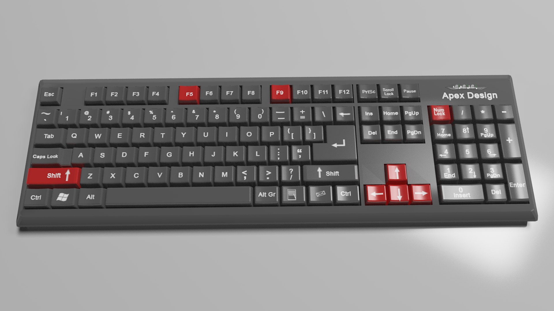 Keyboard Model - TurboSquid 1989667