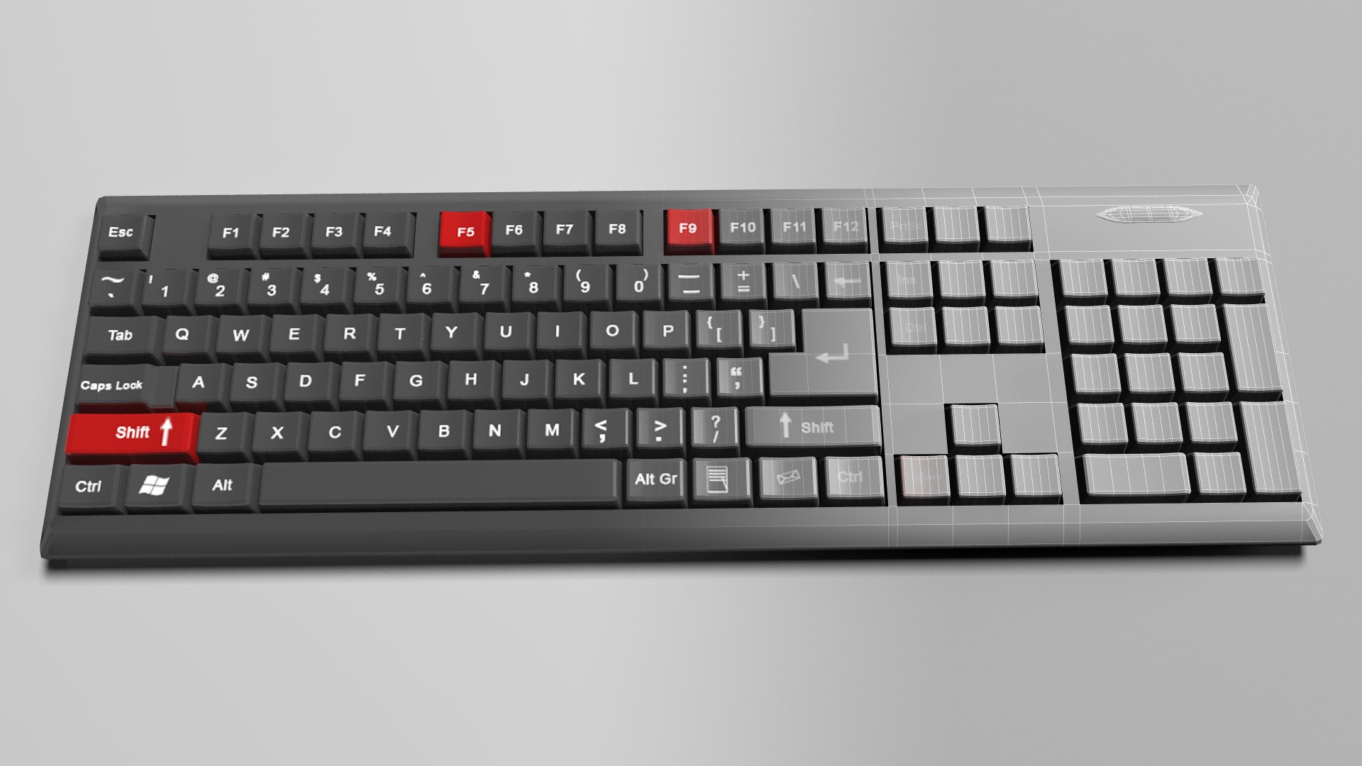 Keyboard Model - TurboSquid 1989667