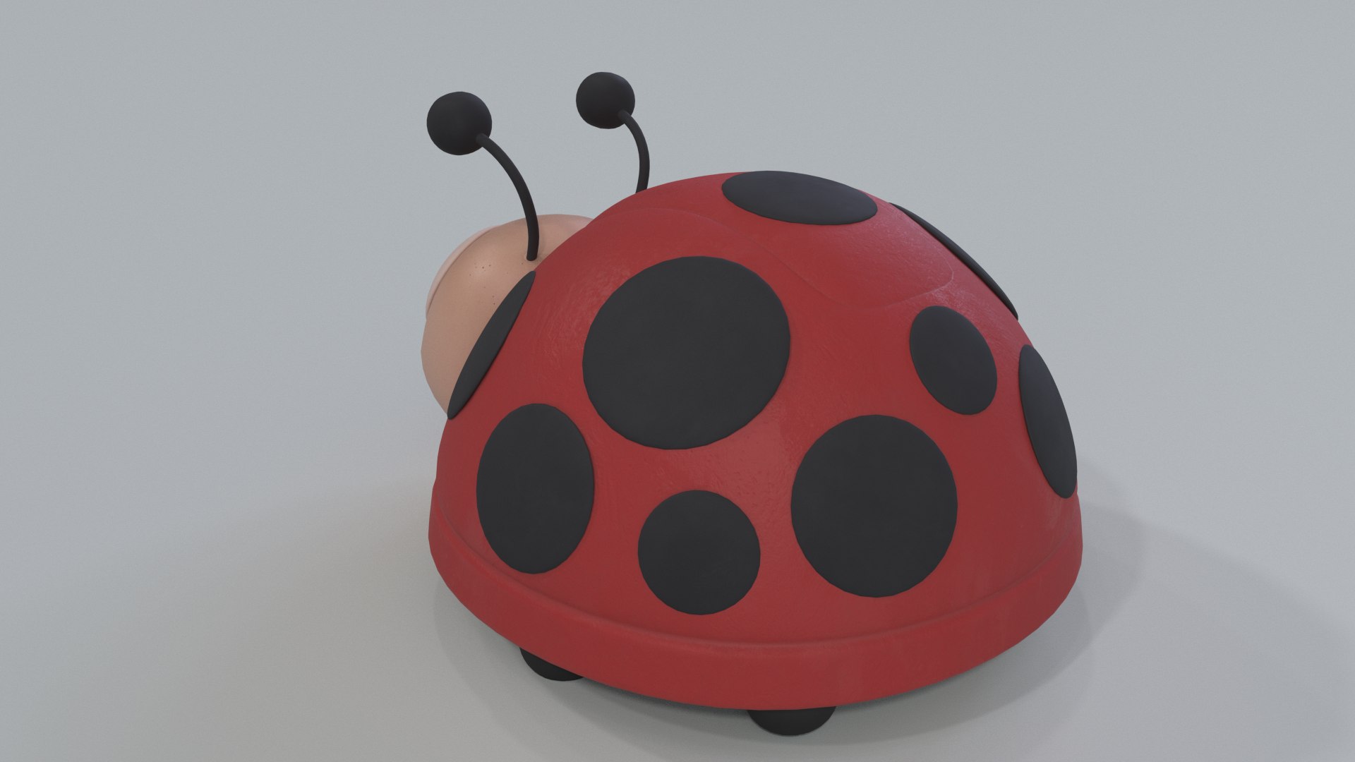 3D Bug Cartoon Ladybug - TurboSquid 1347918