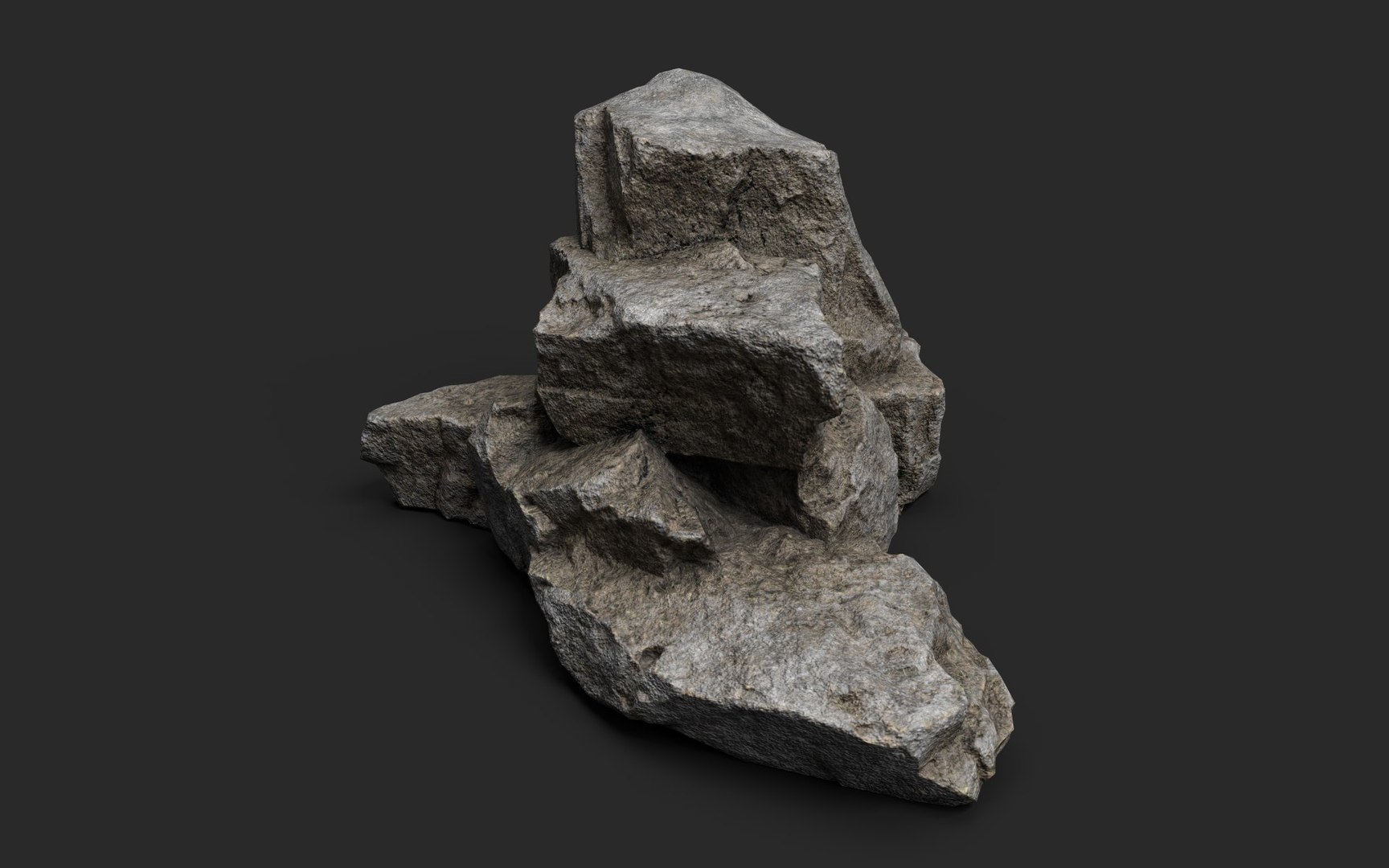 3D Model Rock 22-6 - TurboSquid 1939518