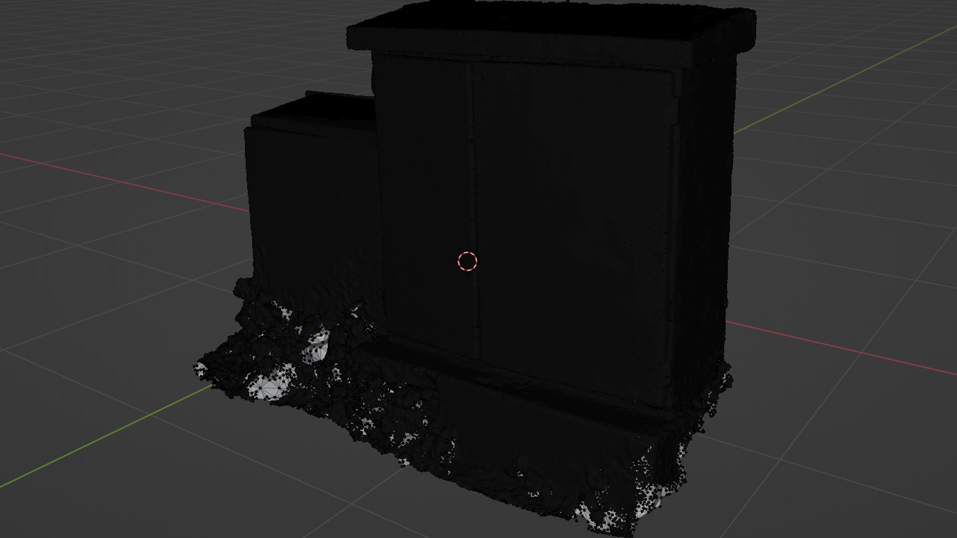 Grey Electricity Box 3D - TurboSquid 2068353