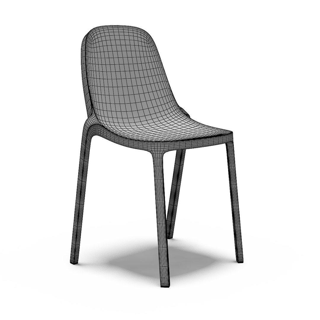 3d Broom Chair - Philippe Starck Model
