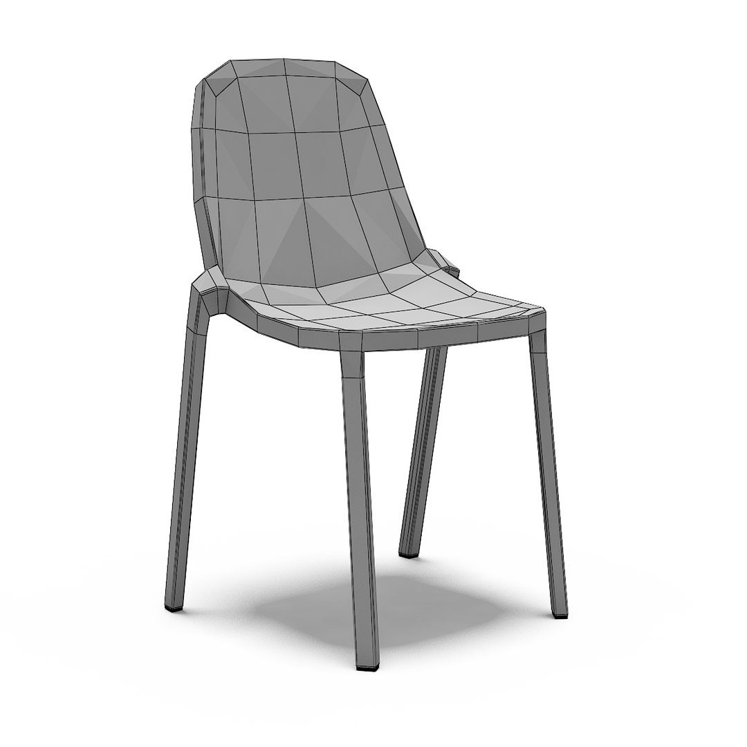 3d Broom Chair - Philippe Starck Model
