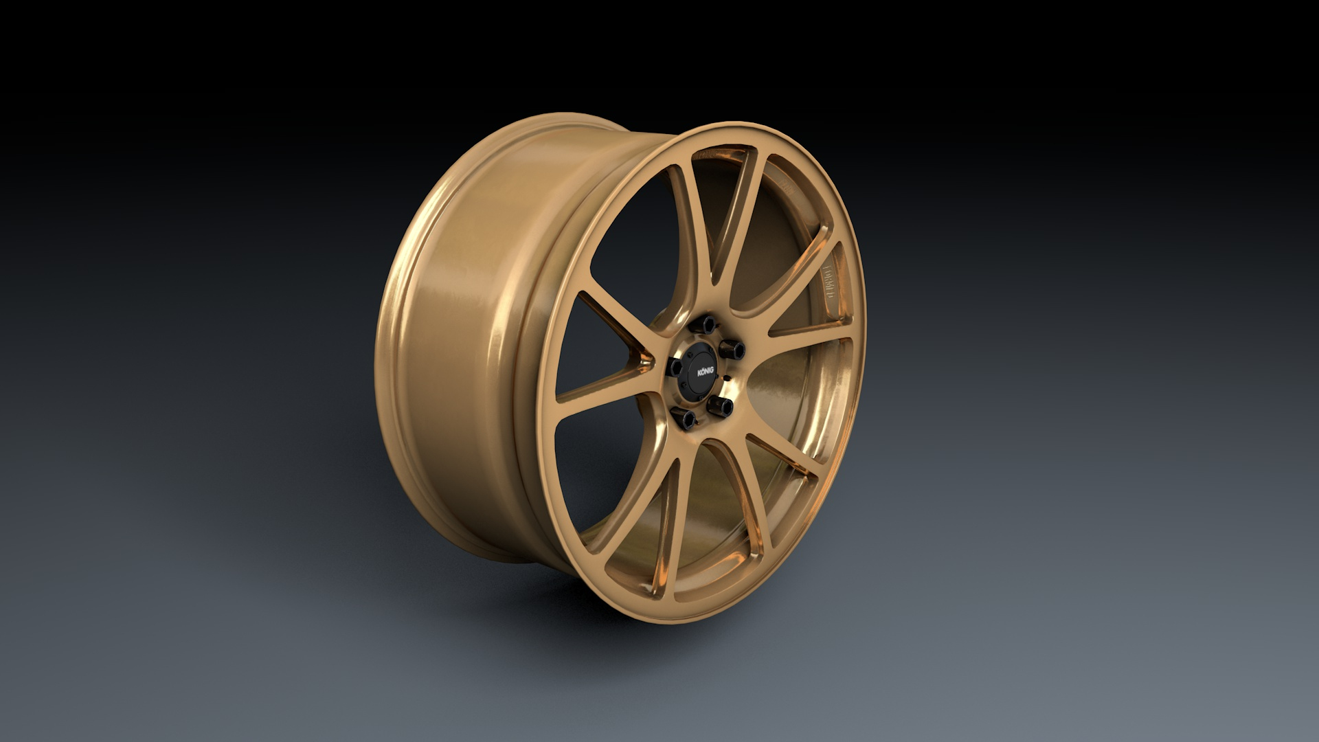 3D Konig Freeform 18x8 PCD 5x100 Rim - TurboSquid 1996716