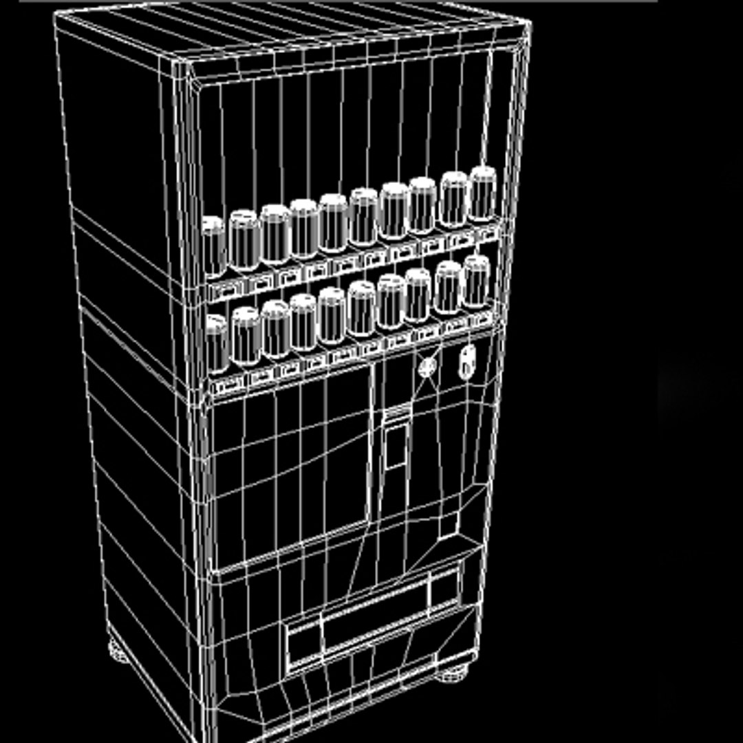 Vending Machine Japanese Pocari 3d Ma