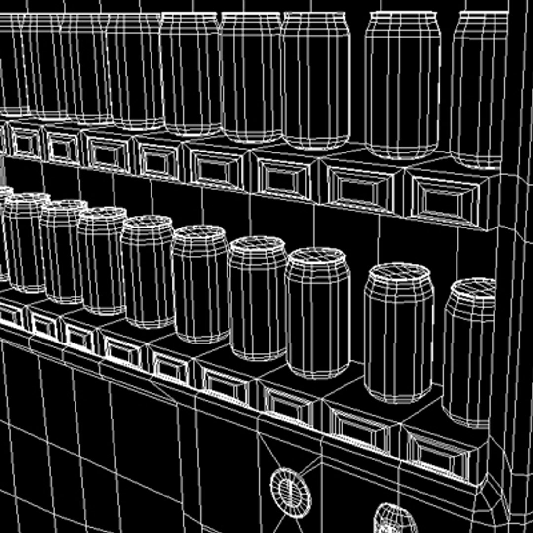 Vending Machine Japanese Pocari 3d Ma