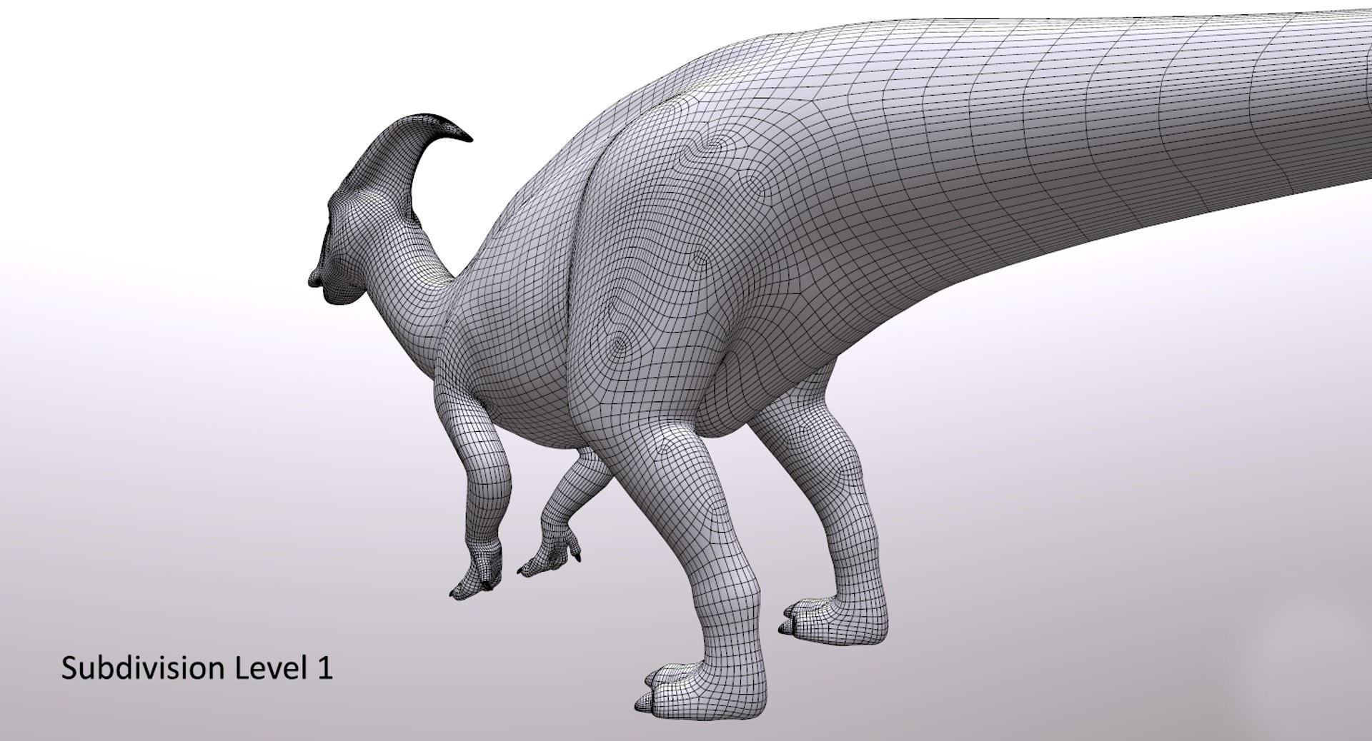3d Obj Parasaurolophus Parasaur