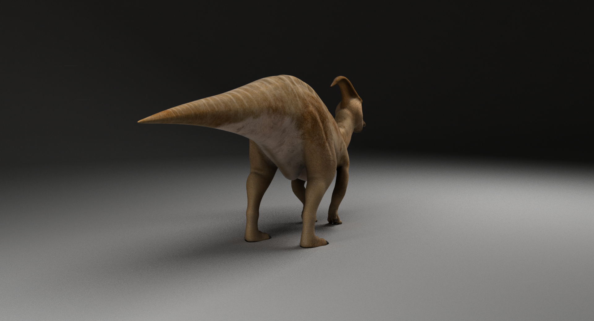 3d Obj Parasaurolophus Parasaur