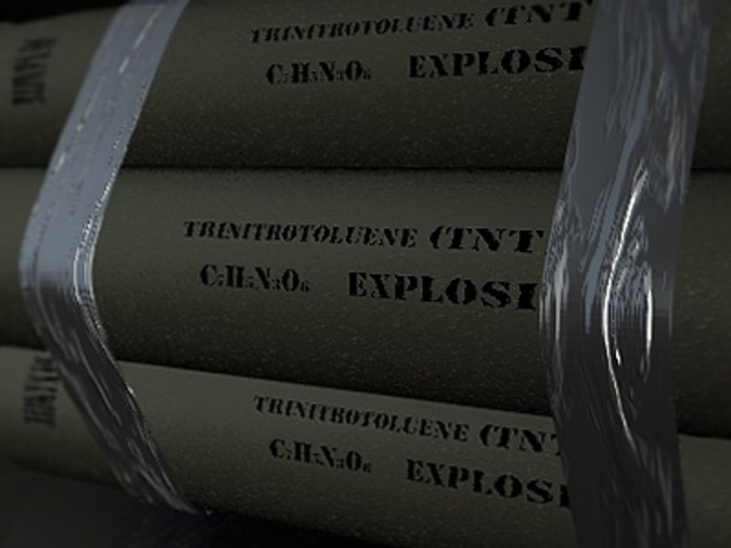 Tnt Explosive Device 3d Model