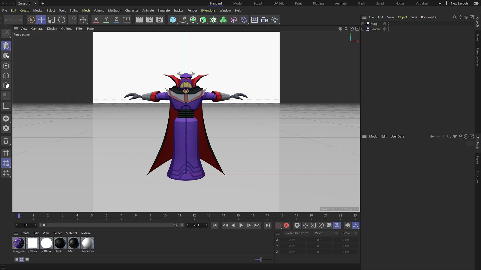 3D Zurg Model - TurboSquid 2372671