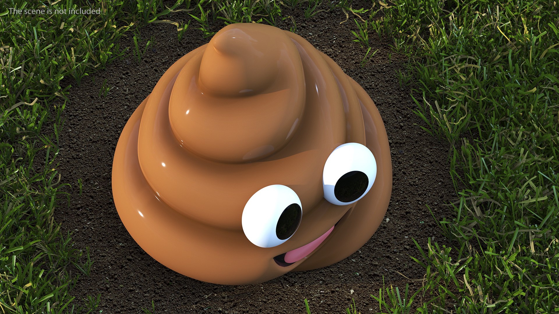 3D Smiling Faces Poop Emoji Collection - TurboSquid 1842536