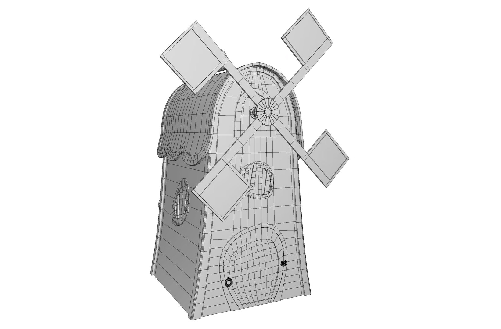 Windmill Fbx 3D Model - TurboSquid 2169354