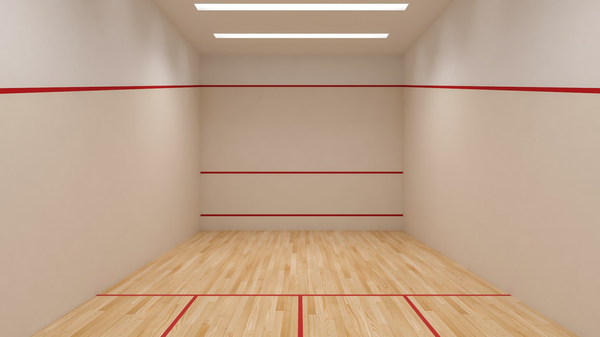 3D Model Squash Court Interior Scene - TurboSquid 2062050