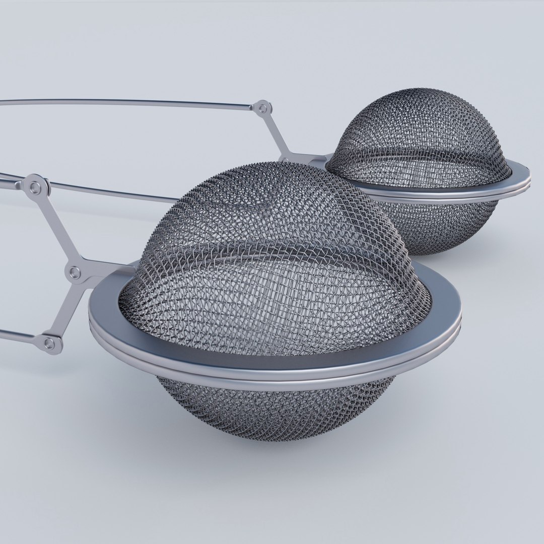 3d Obj Tea Strainers