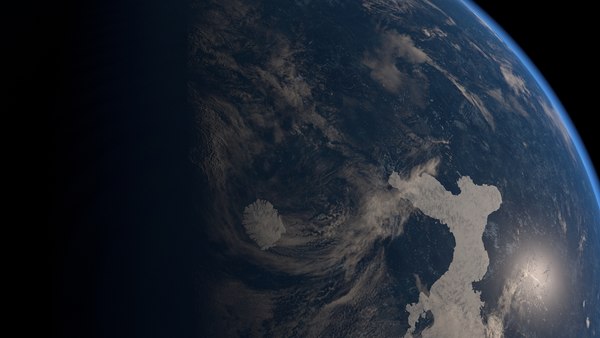 3D Alien Ice Planet 3 model - TurboSquid 1740025