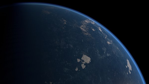 3D Alien Ice Planet 3 model - TurboSquid 1740025