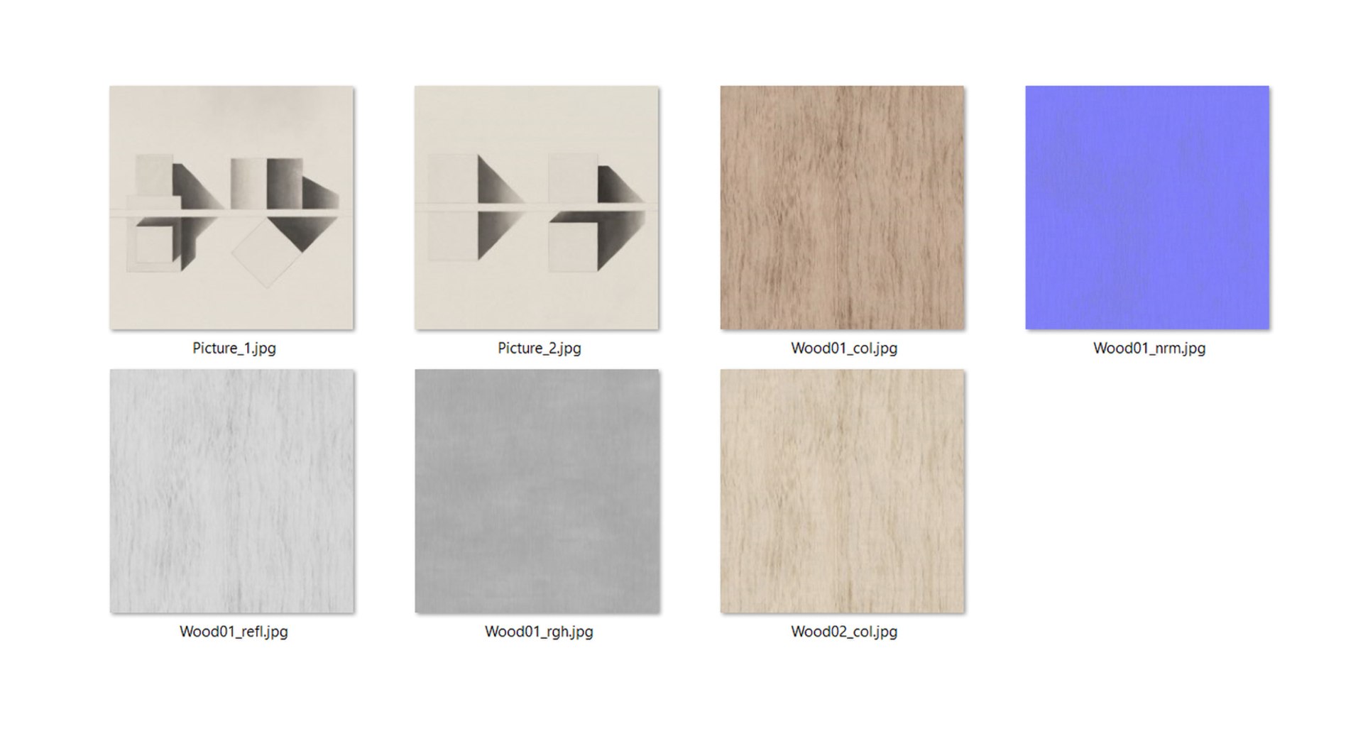 Picture Frames Set-548 3D - TurboSquid 2287555