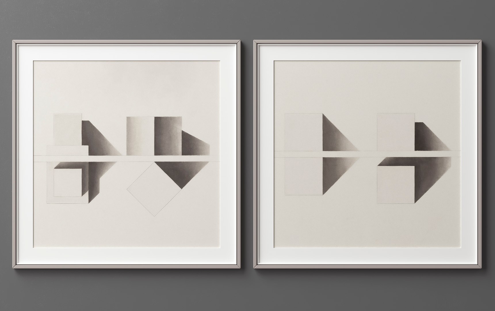 Picture Frames Set-548 3D - TurboSquid 2287555