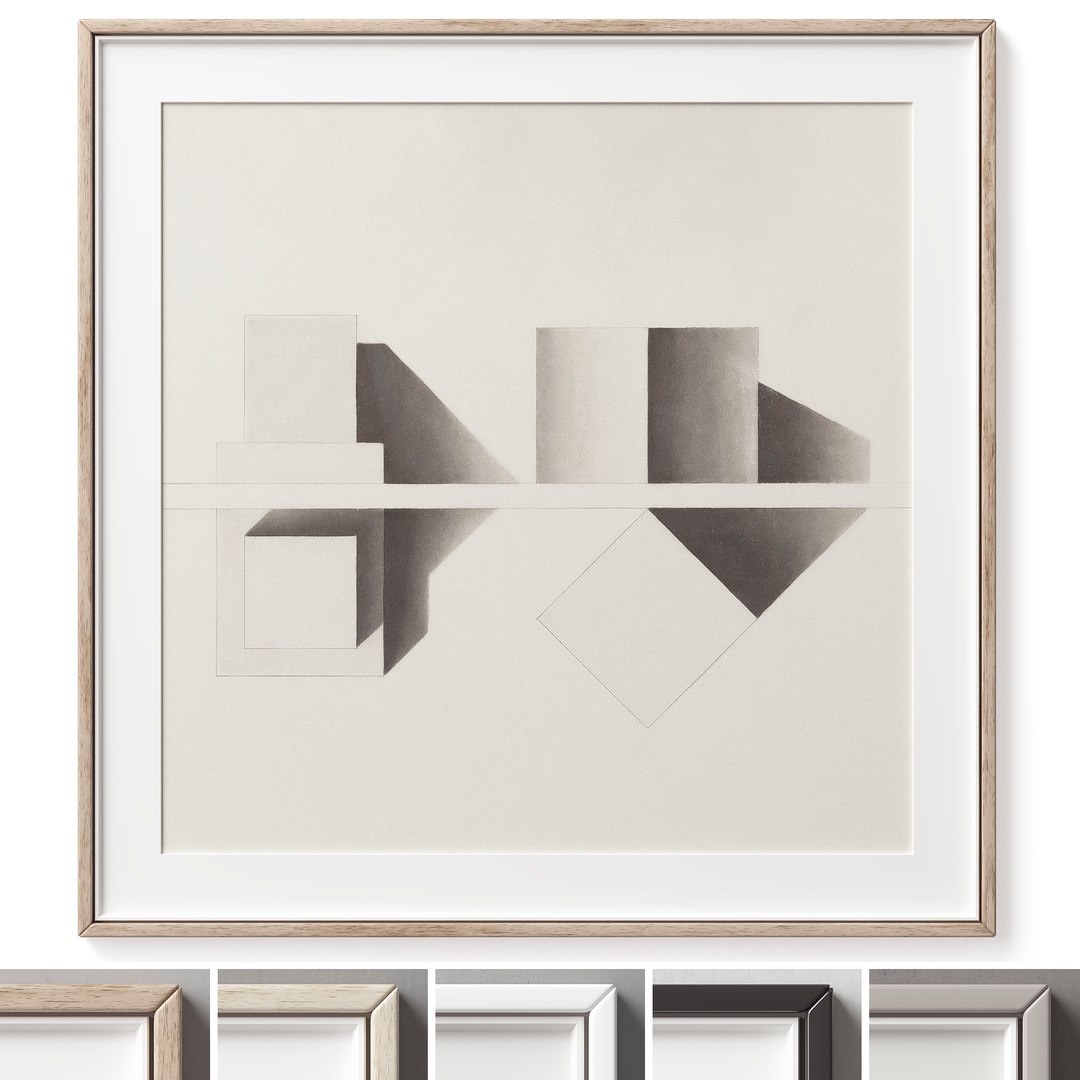 Picture Frames Set-548 3D - TurboSquid 2287555