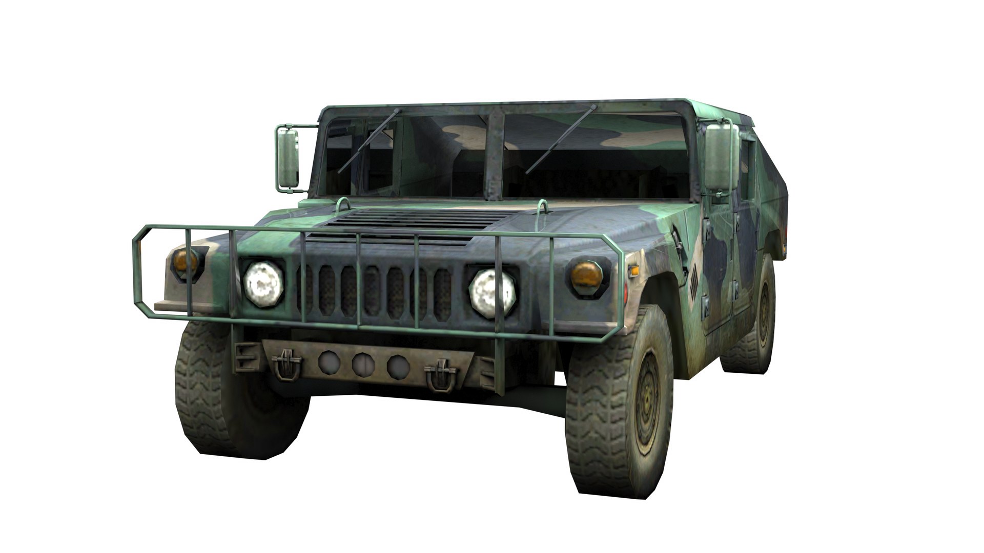 3D Humvee Lowpoly Model - TurboSquid 1980835
