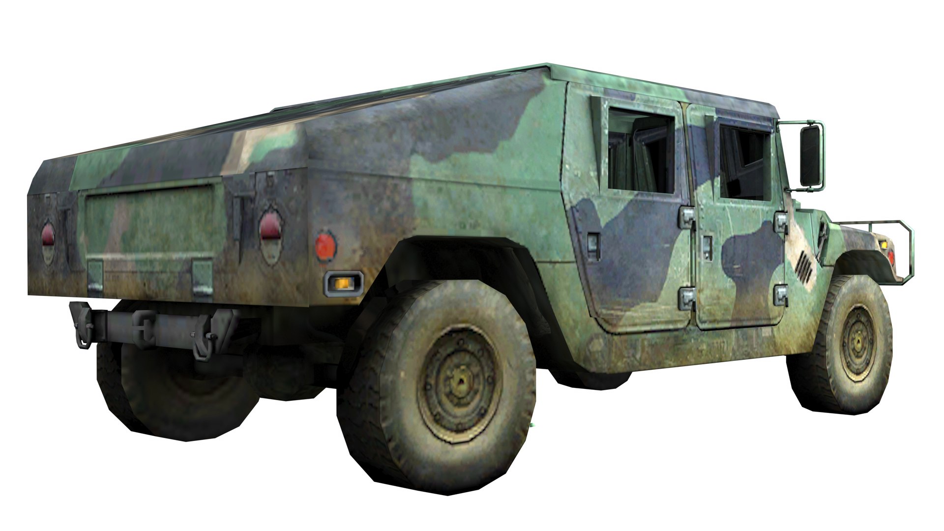 3D Humvee Lowpoly Model - TurboSquid 1980835
