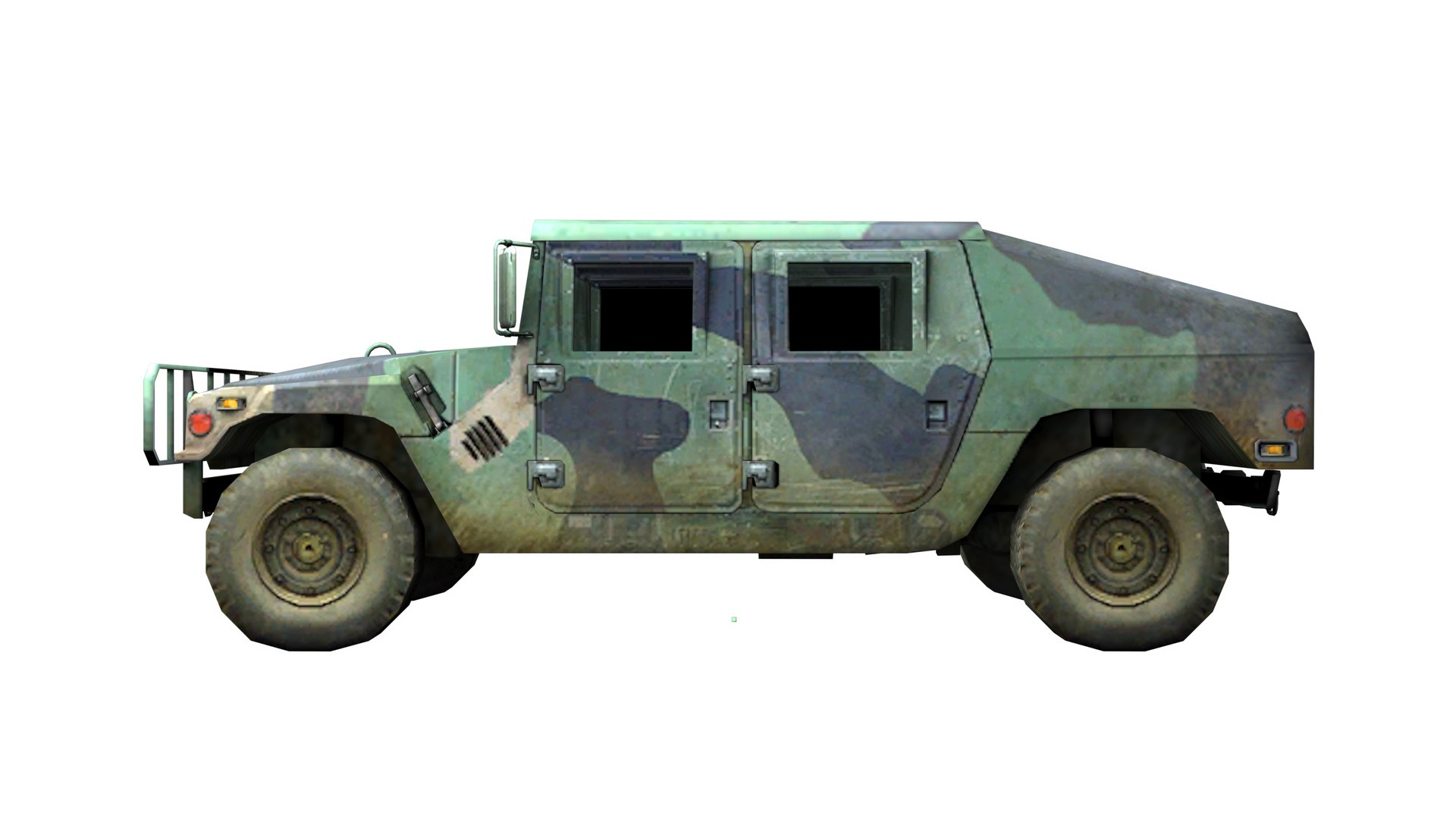 3D Humvee Lowpoly Model - TurboSquid 1980835