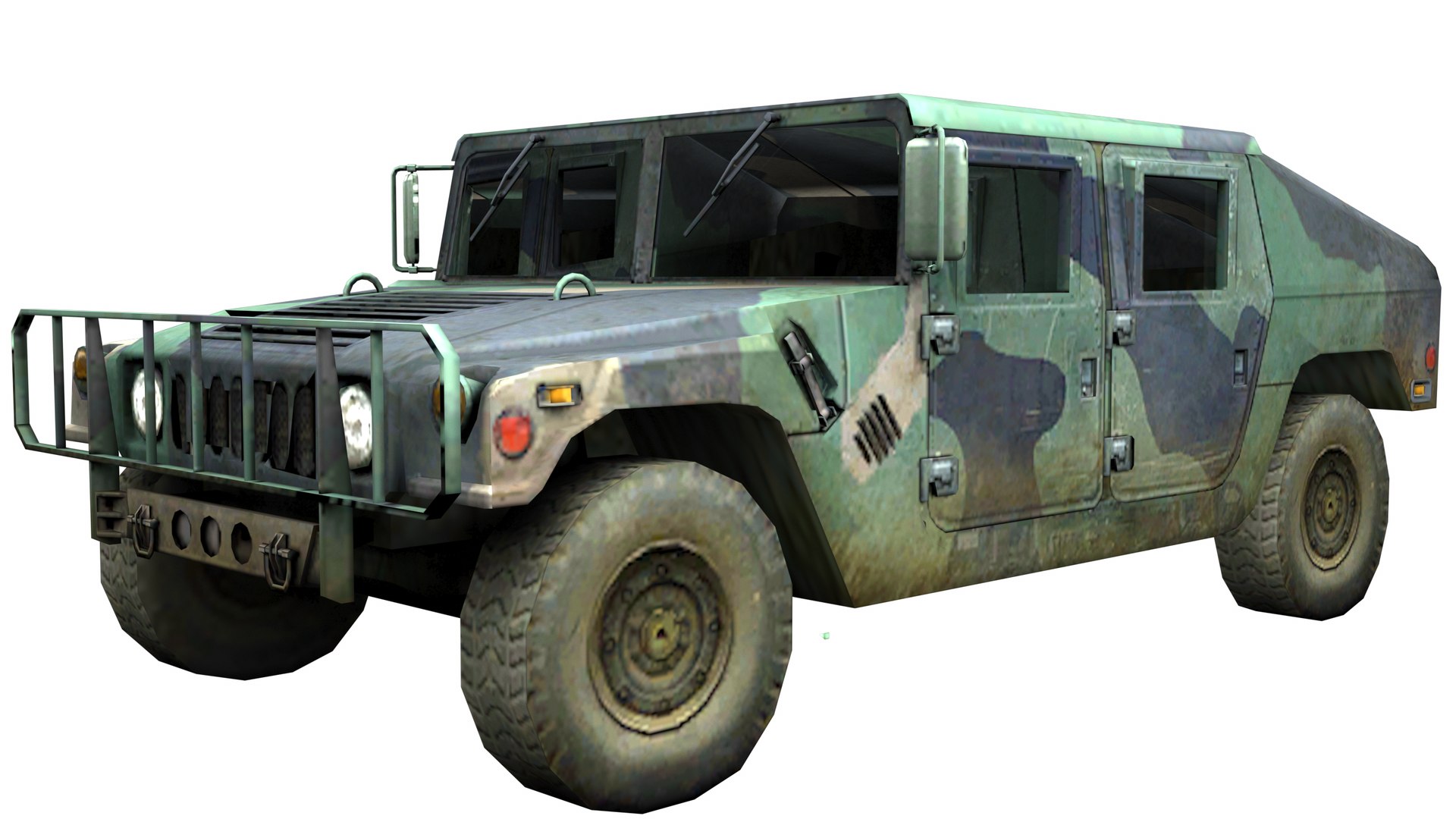 3D Humvee Lowpoly Model - TurboSquid 1980835