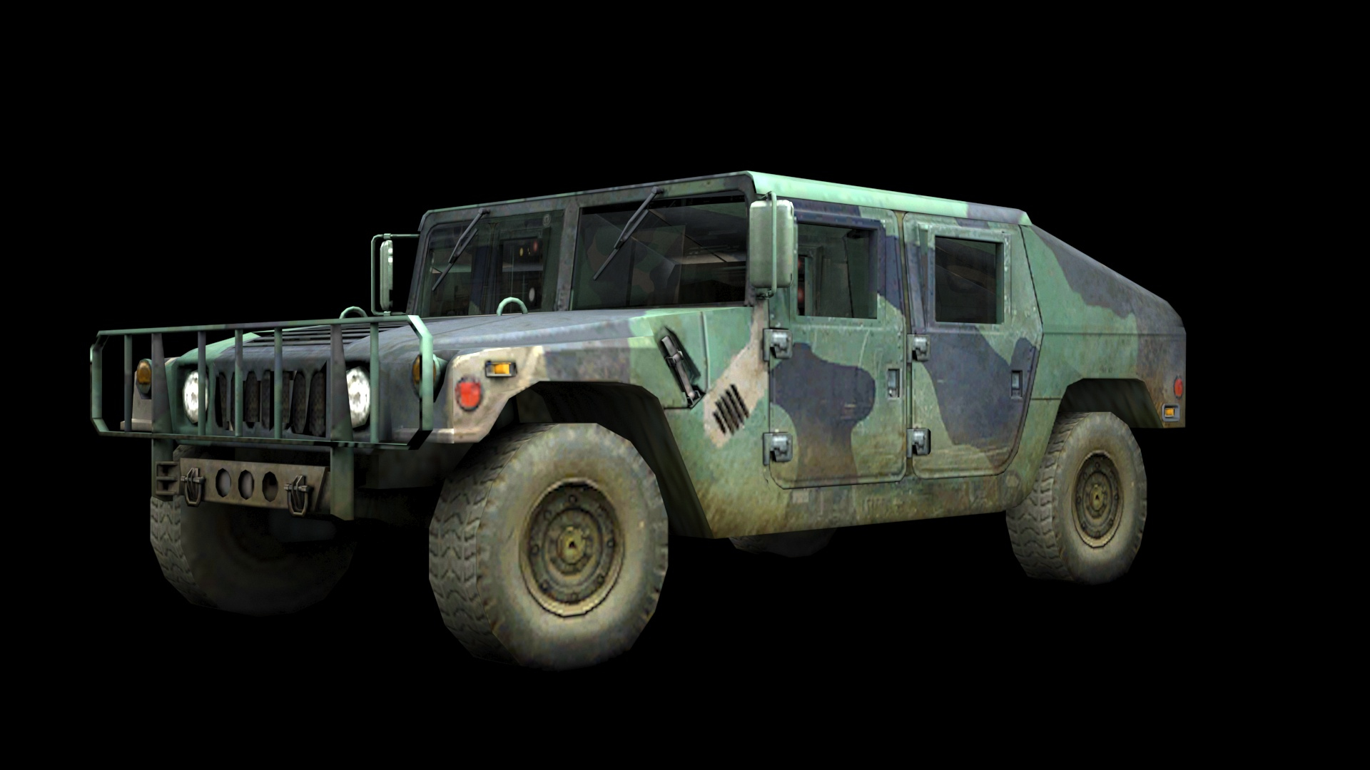 3D Humvee Lowpoly Model - TurboSquid 1980835