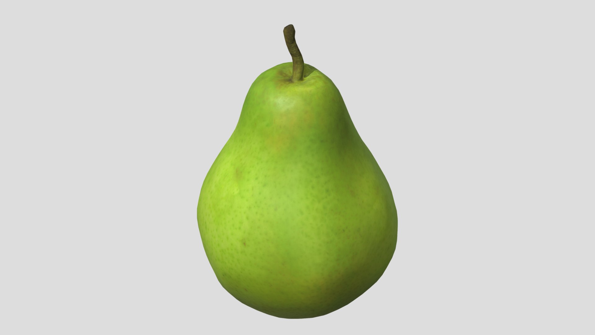 3D Pear Low Poly - TurboSquid 2274158
