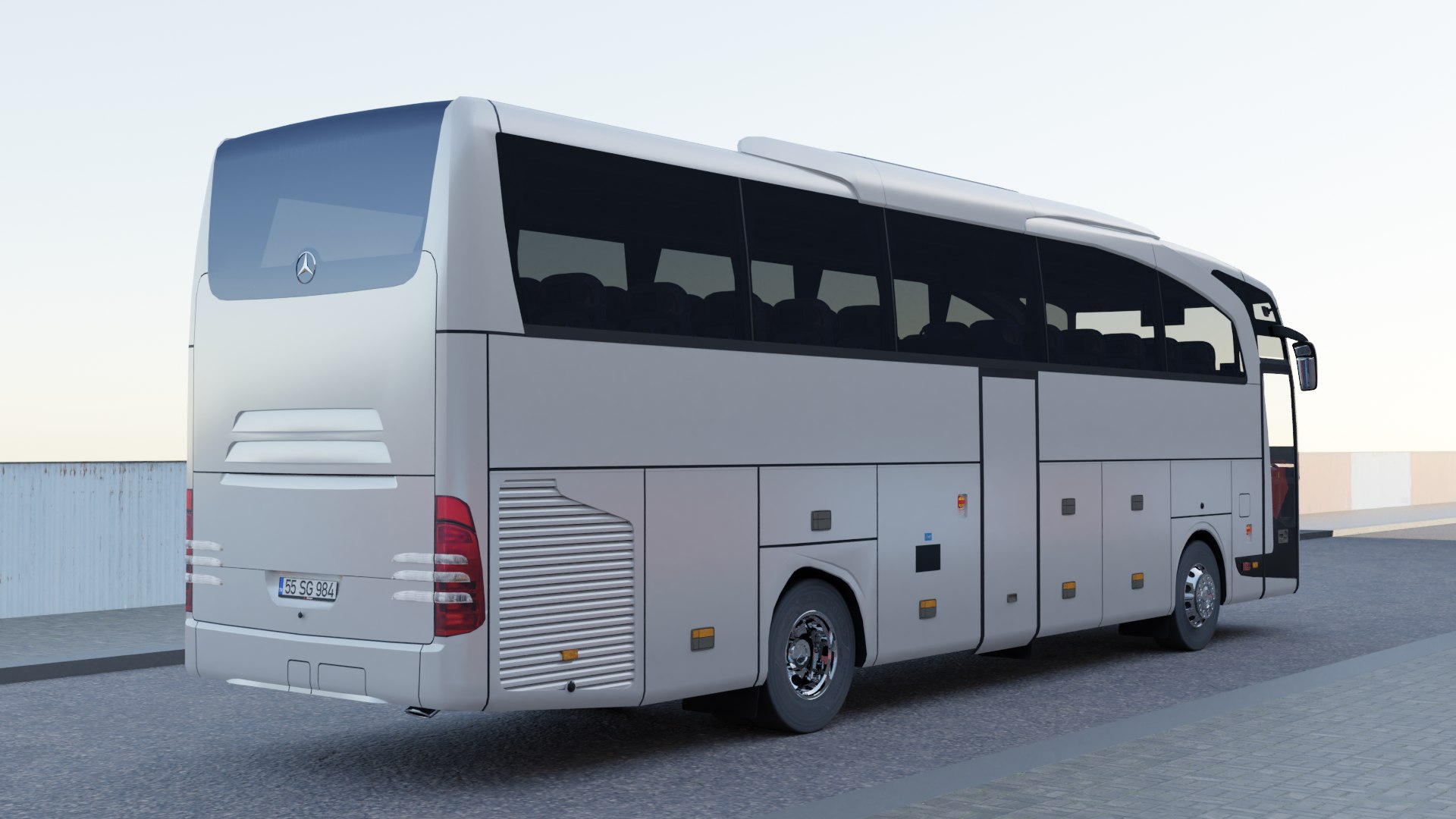 3D Mercedes - Benz Travego 15 Shd - TurboSquid 2126078