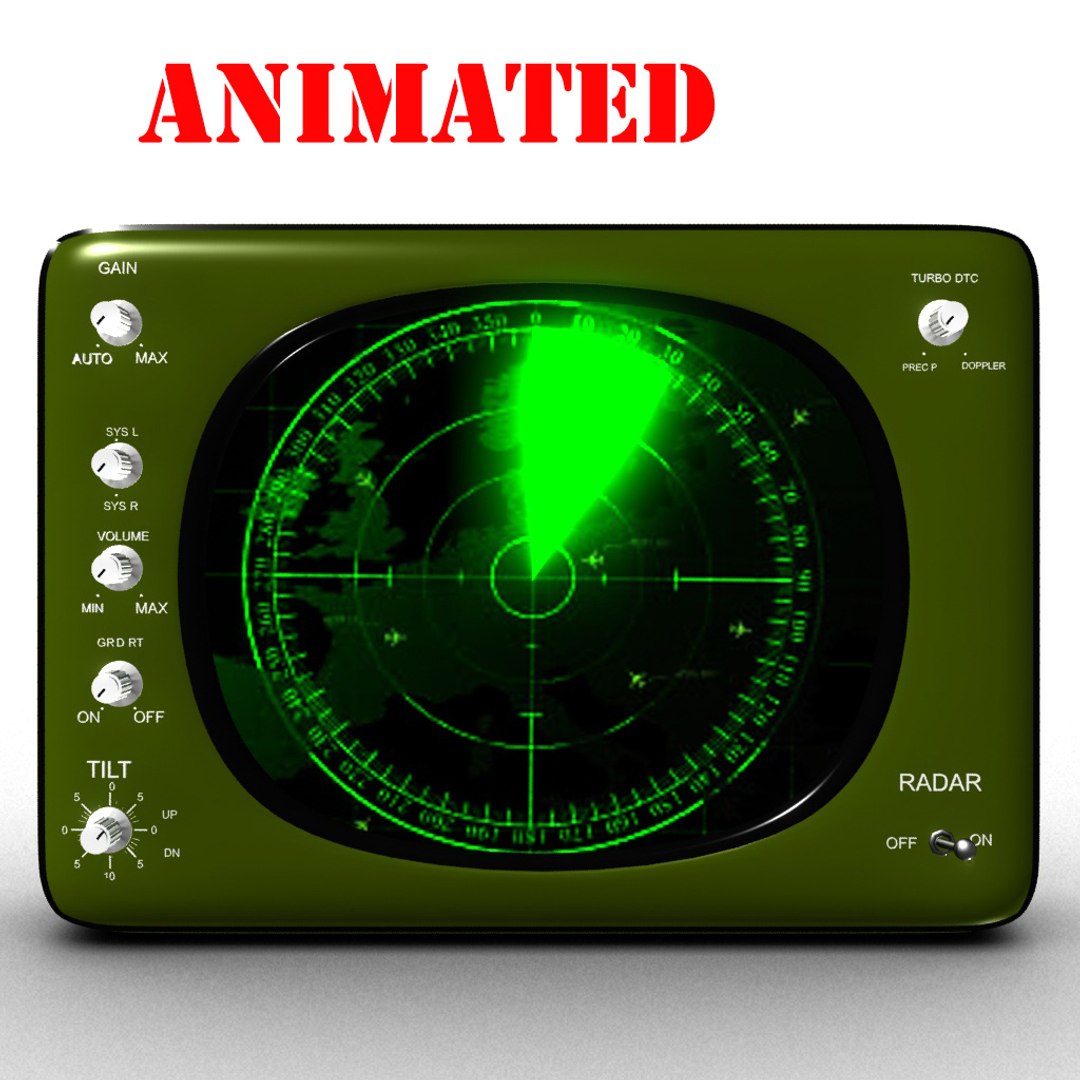Radar Screen 3D - TurboSquid 1279659