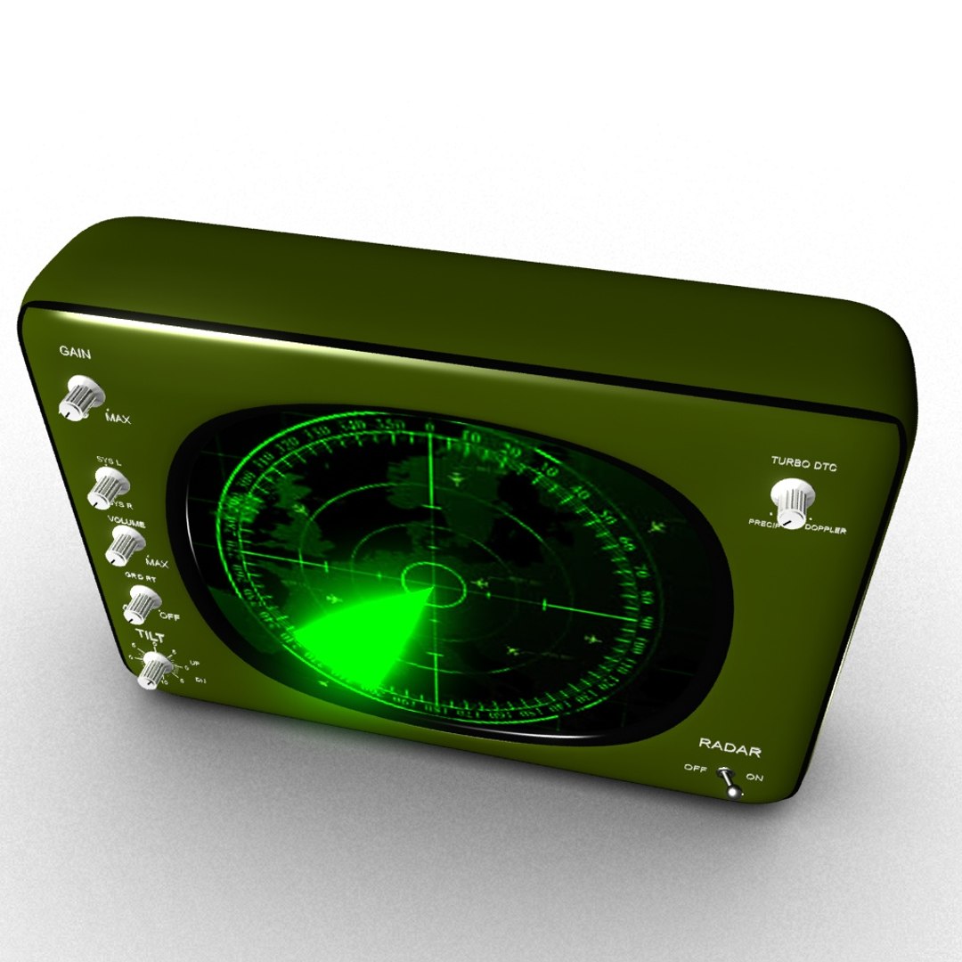 Radar Screen 3D - TurboSquid 1279659