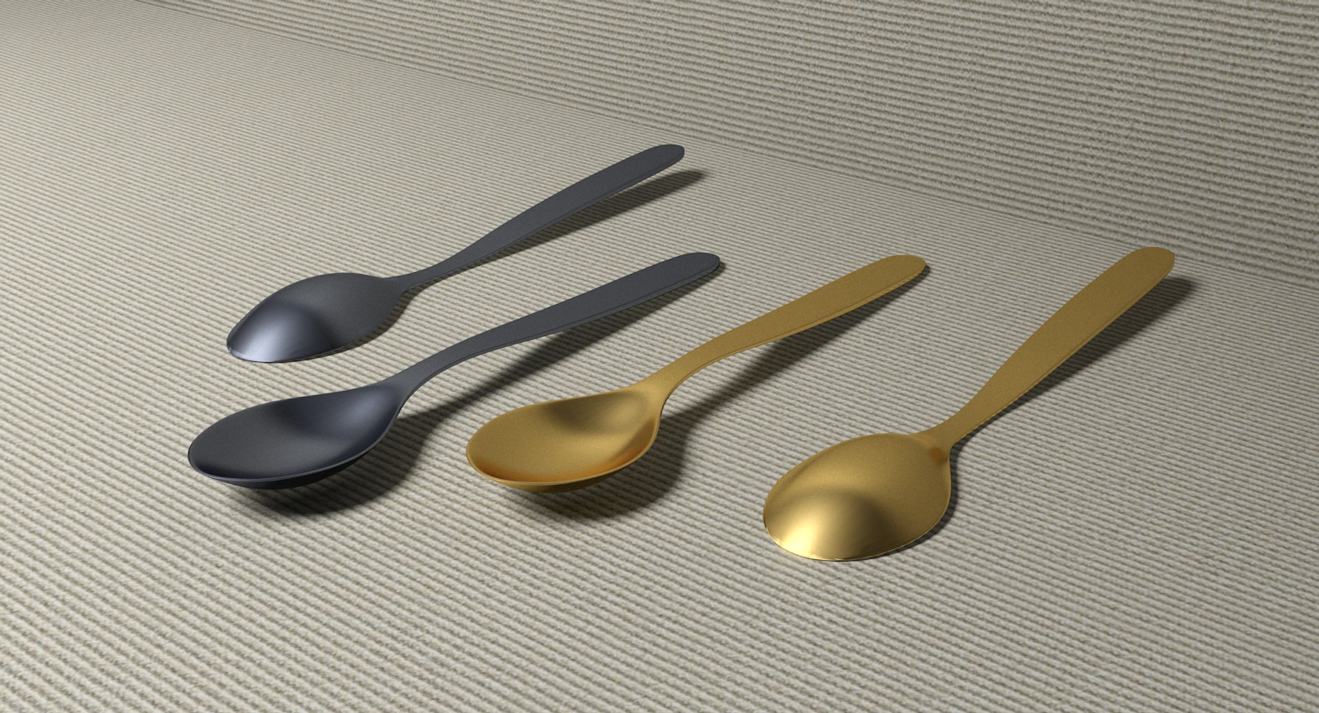 3D Model Teaspoon Tea Spoon - TurboSquid 1288209